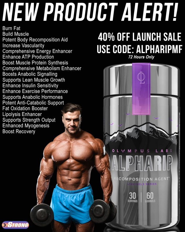 AlphaRip is Here! Save 40% For A Limited Time! - AnabolicMinds.com