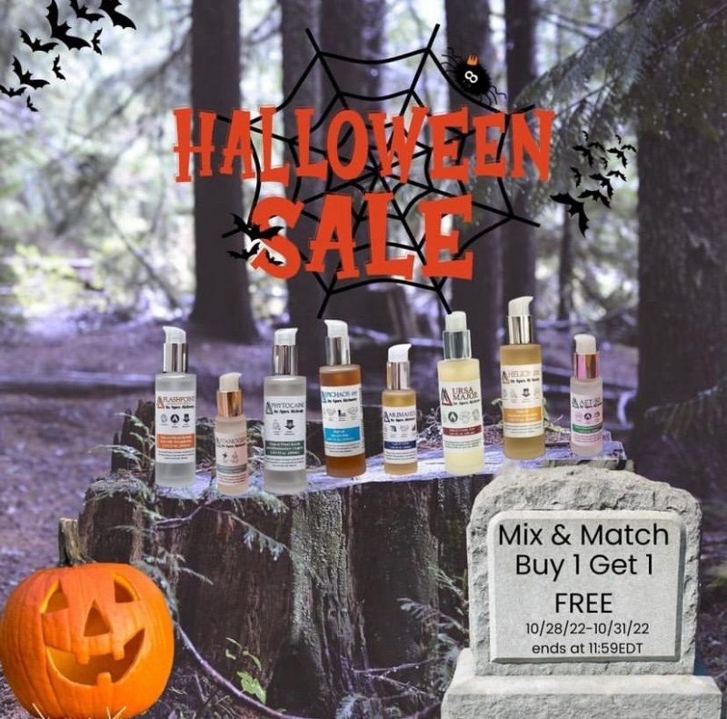APEX-ALCHEMY Halloween Site-Wide, Mix and Match BOGO FREE Sale ...