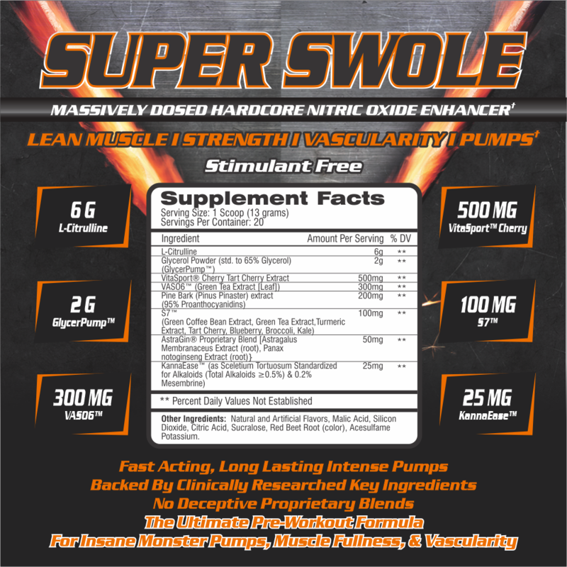 CEL Super Swole - Massively Dosed Nitric Oxide Enhancer - AnabolicMinds.com